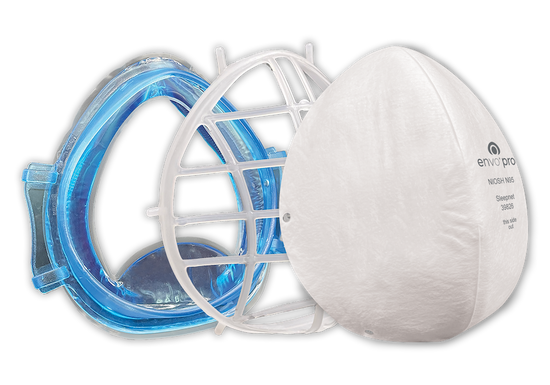 "Envo® Pro N95 Respirator Kit: Reusable NIOSH-Approved Protection ...